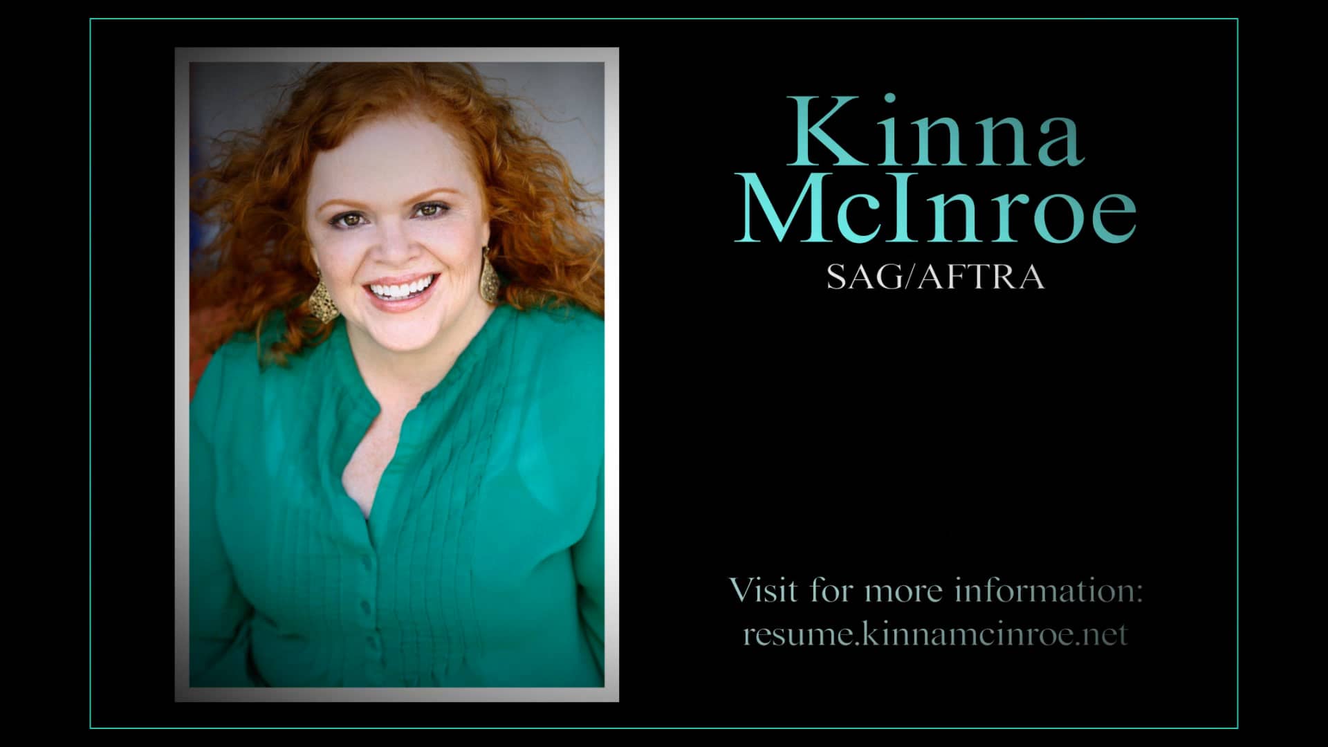 KInna McInroe's most current reel 2016-shortened version on Vimeo