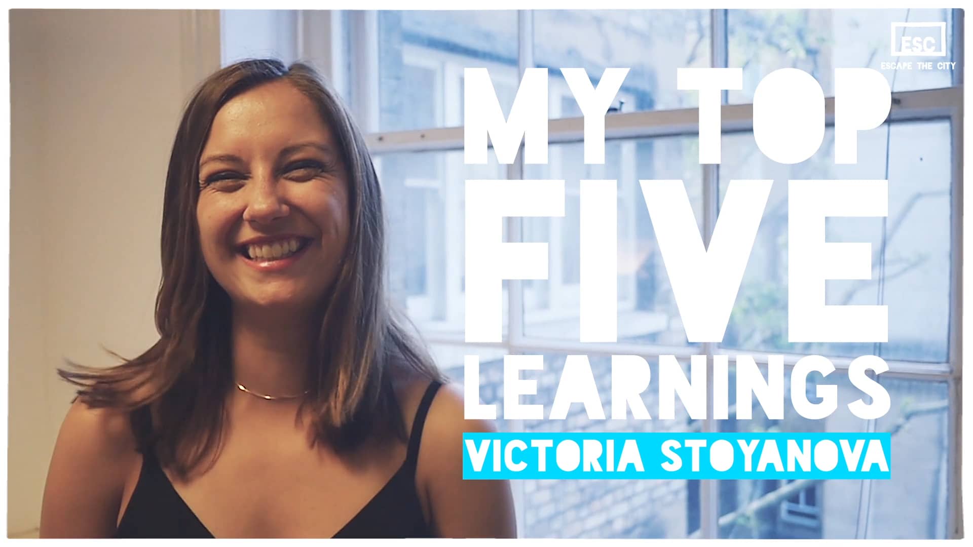 Community Architect, Victoria Stoyanova: "My Top 5 Learnings" on Vimeo