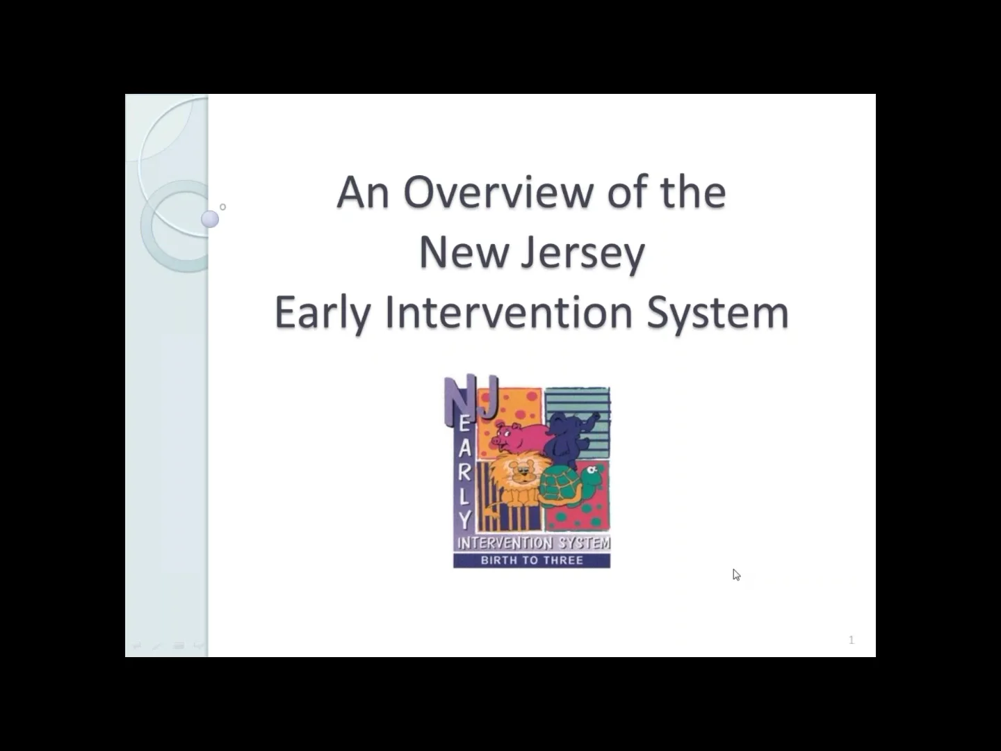 FI- An Overview of the New Jersey Early Intervention System on Vimeo