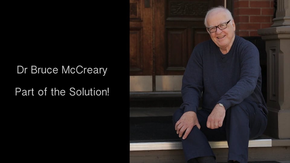 Dr Bruce McCreary: Part of the solution on Vimeo
