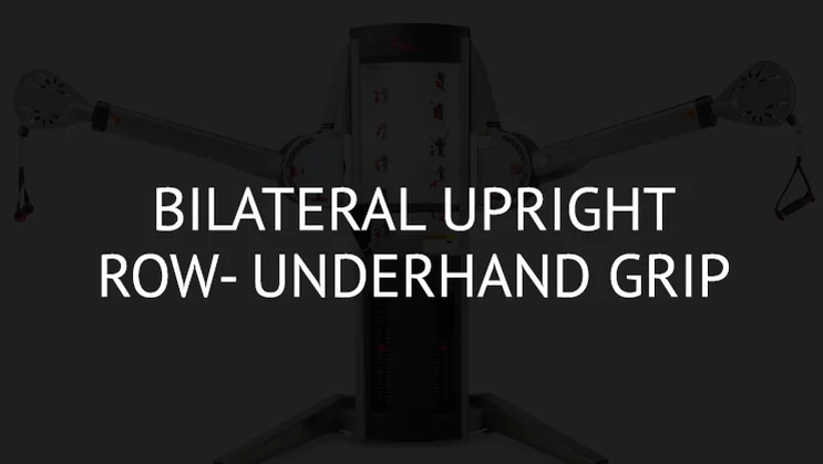 Bilateral Upright Row Underhand Grip on Vimeo