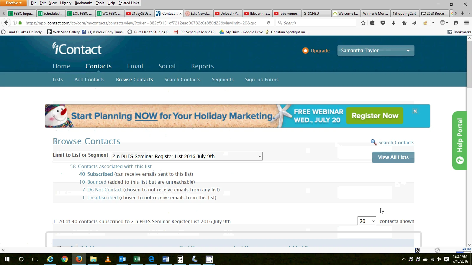 icontact_export_contacts_from_list_for_seminar on Vimeo