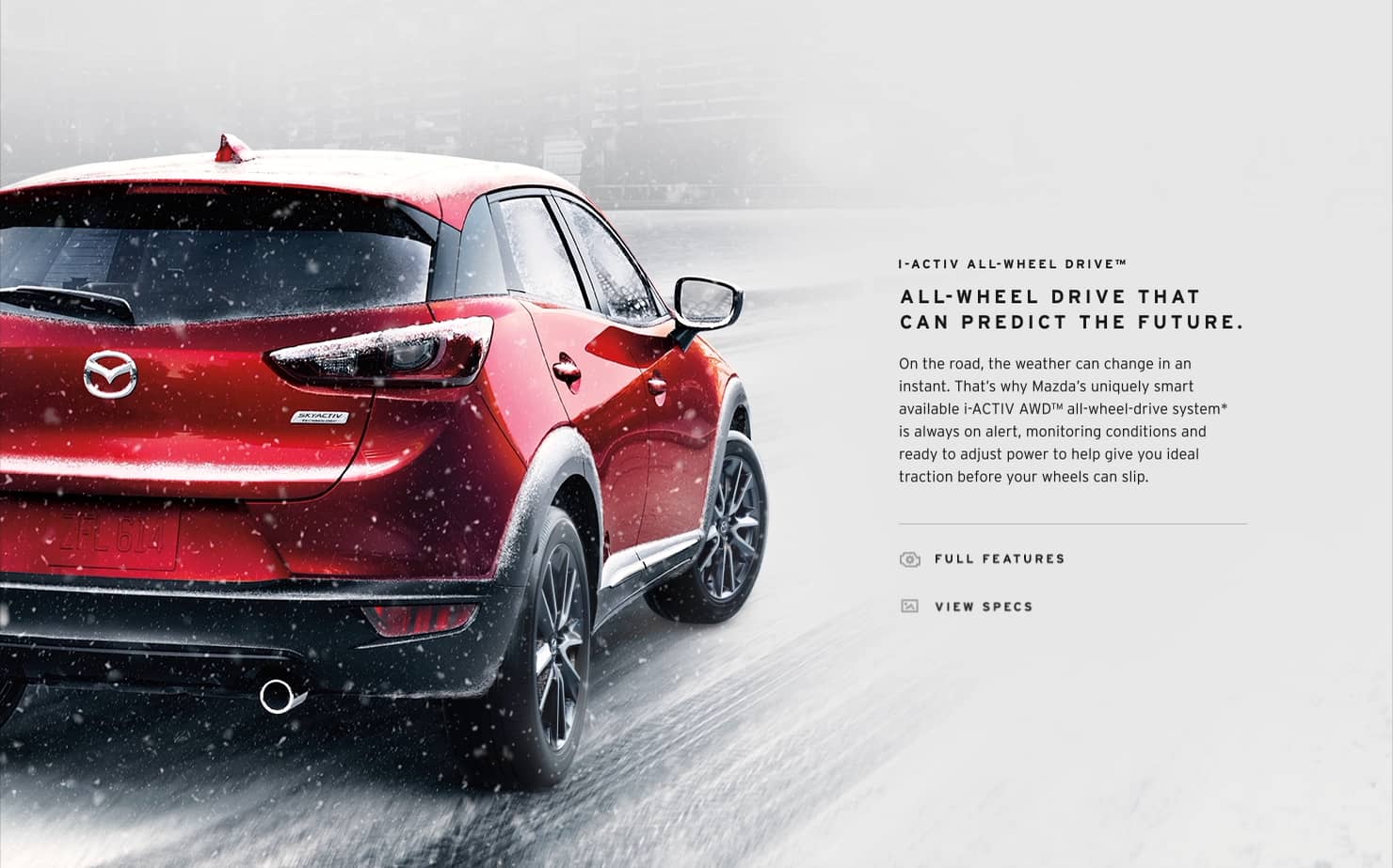Mazda CX3 AWD Feature on Vimeo