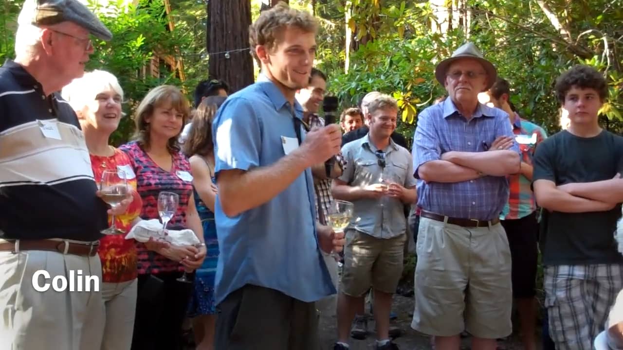 Colin's toast at Freestone 100th on Vimeo