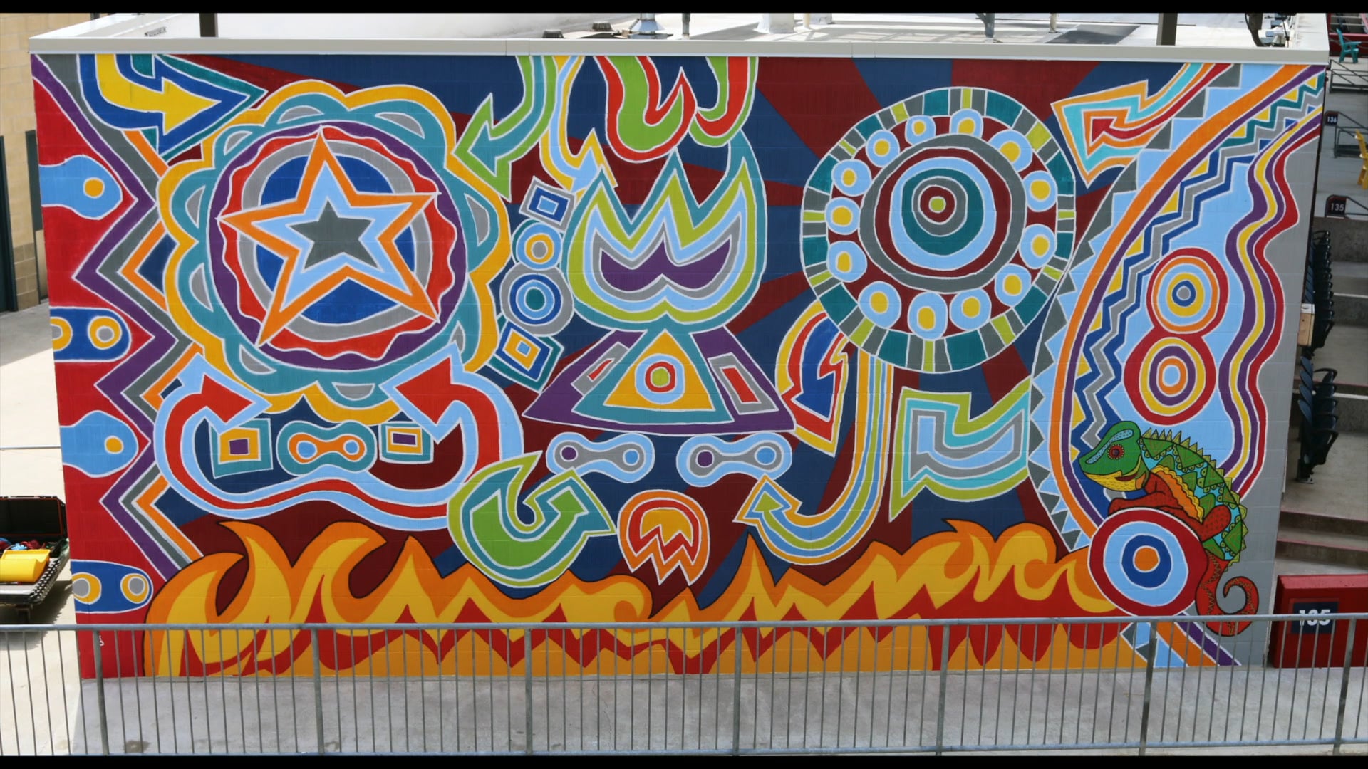 Tony Passero Chicago Fire Toyota Park Offense Mural on Vimeo