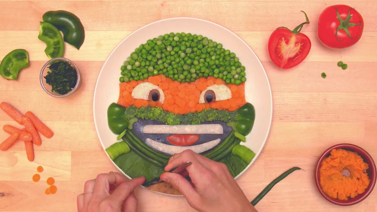 "Made with Nick" - Nickelodeon Ninja Food Illustration, New York City ...
