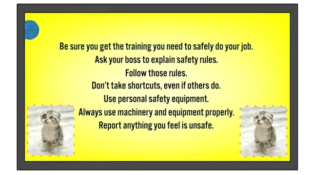 Rod Stickman - Young Worker Safety on Vimeo
