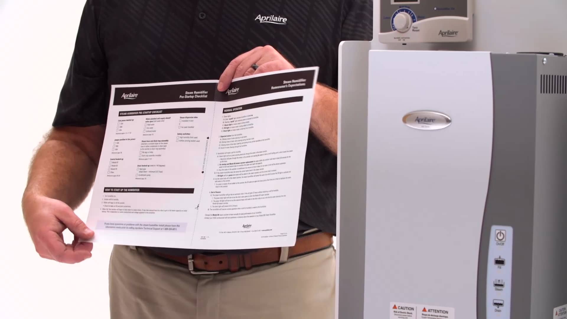 Part 10 - Model 800 Series Install - Start up and operation on Vimeo