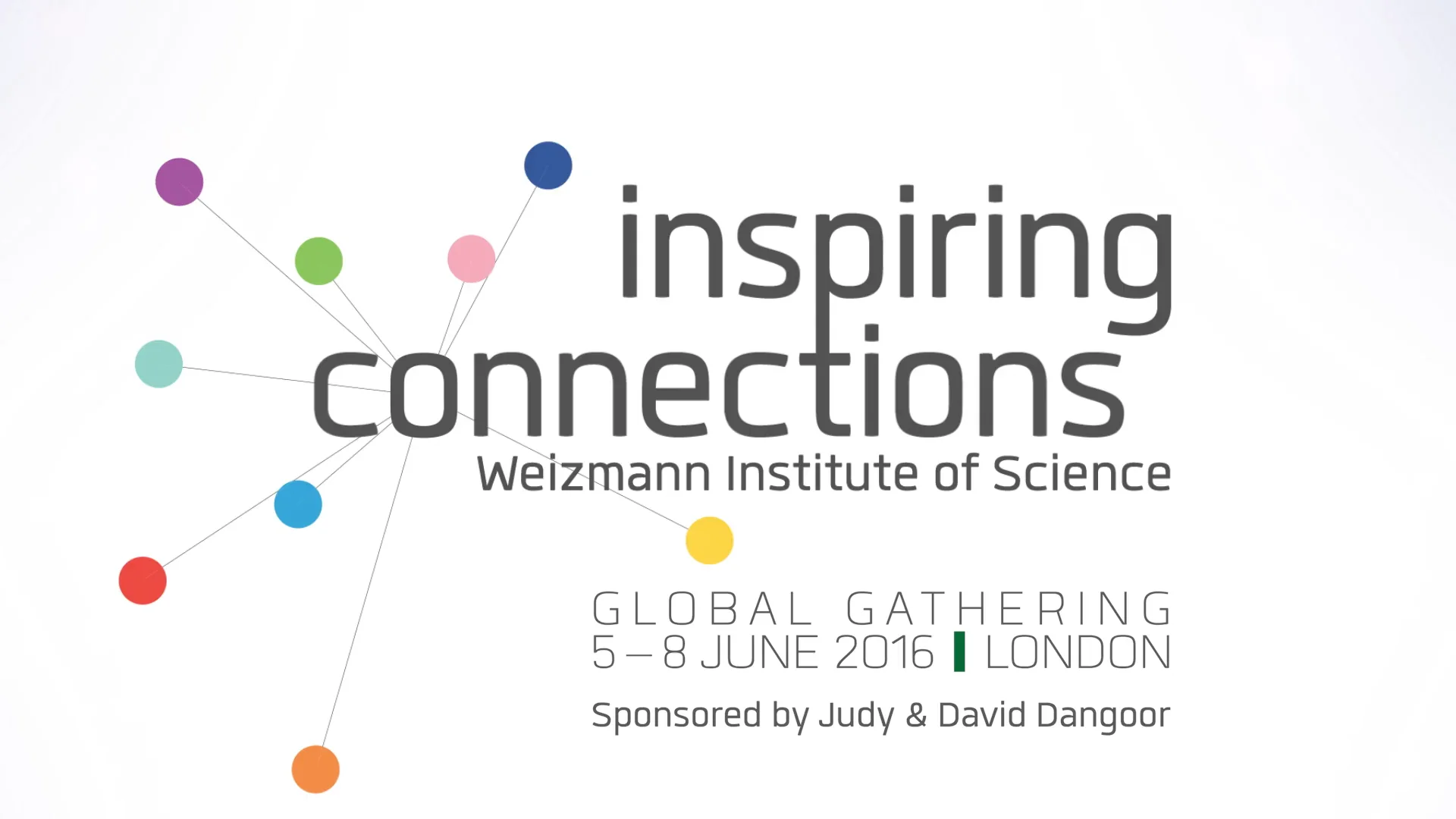 "Inspiring Connections" - Weizmann Global Gathering GG 2016 Highlights on Vimeo
