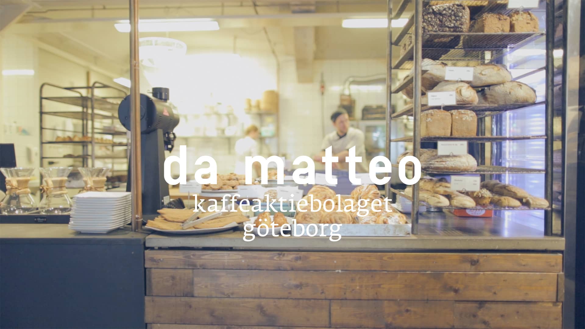fika: to have coffee • Portrait • da Matteo, Göteborg on Vimeo