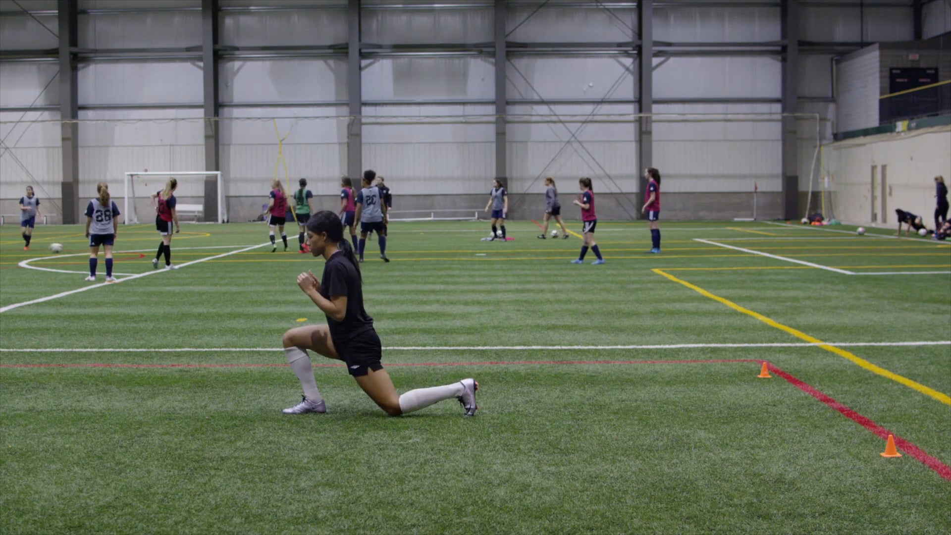 Movement Preparation - Movement Preparation: Knee Hug and Lunge on Vimeo