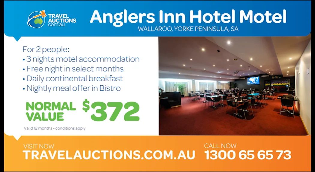 Anglers Inn Hotel Motel - Wallaroo, South Australia on Vimeo