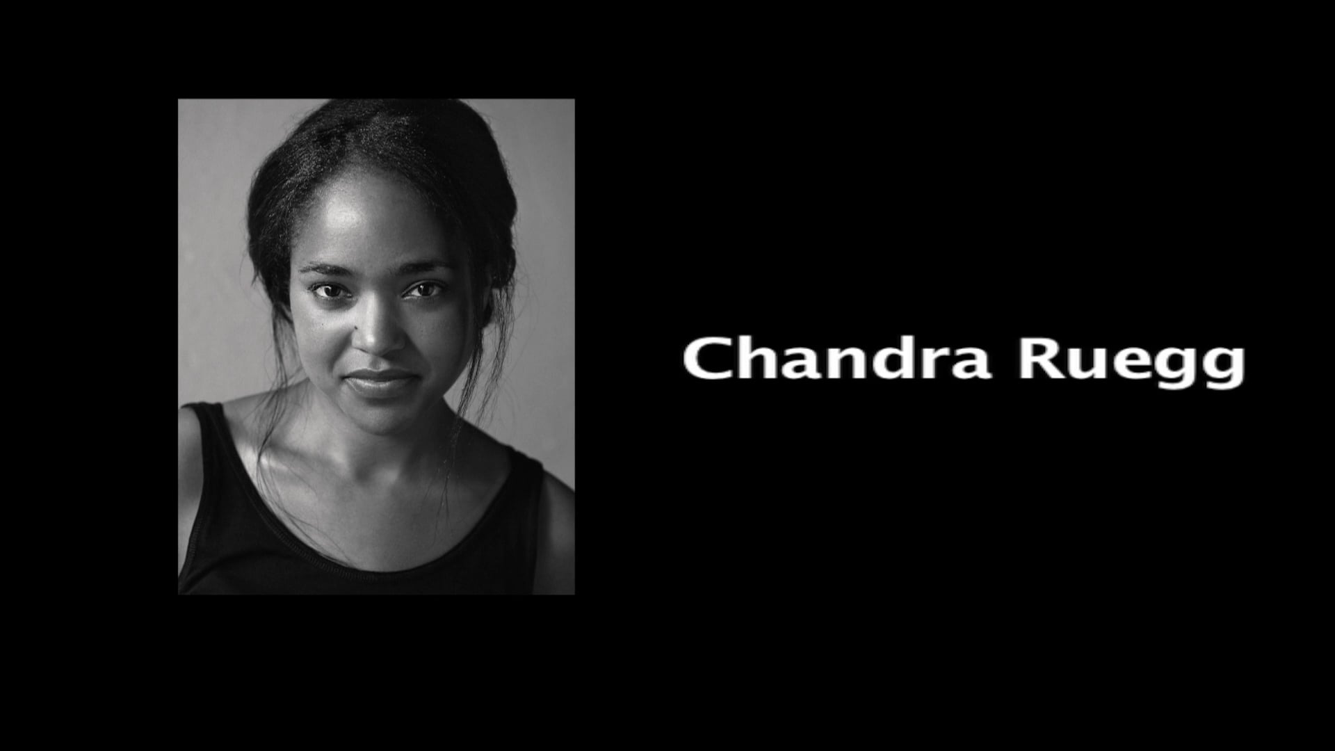 Chandra Ruegg on Vimeo