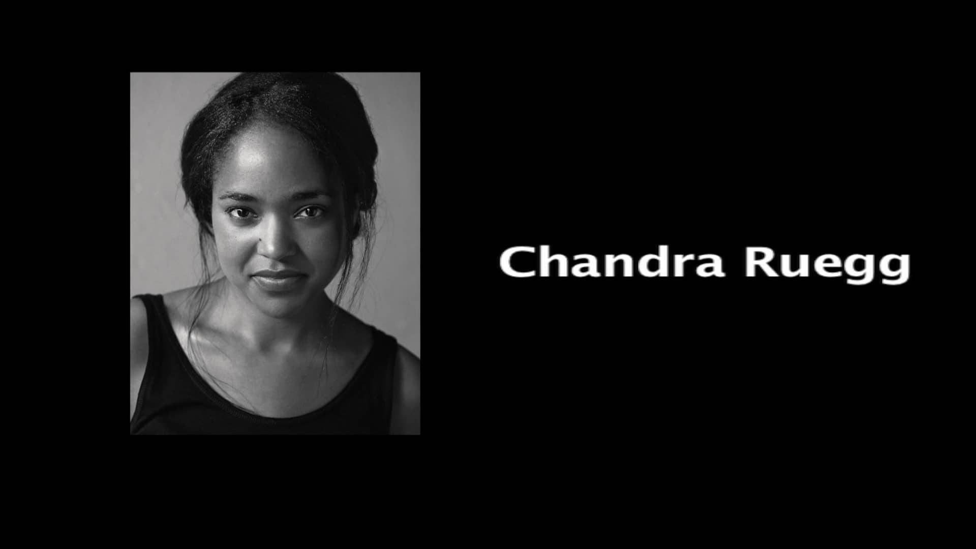 Chandra Ruegg on Vimeo