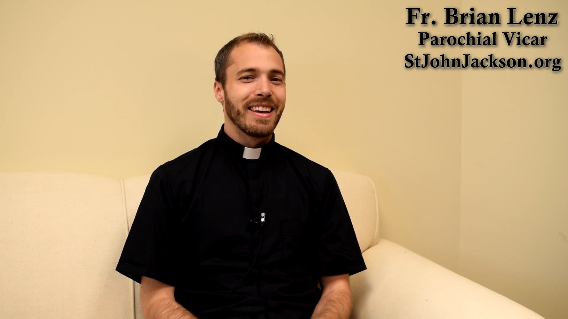 Fr. Brian Lenz - His vocation story. on Vimeo