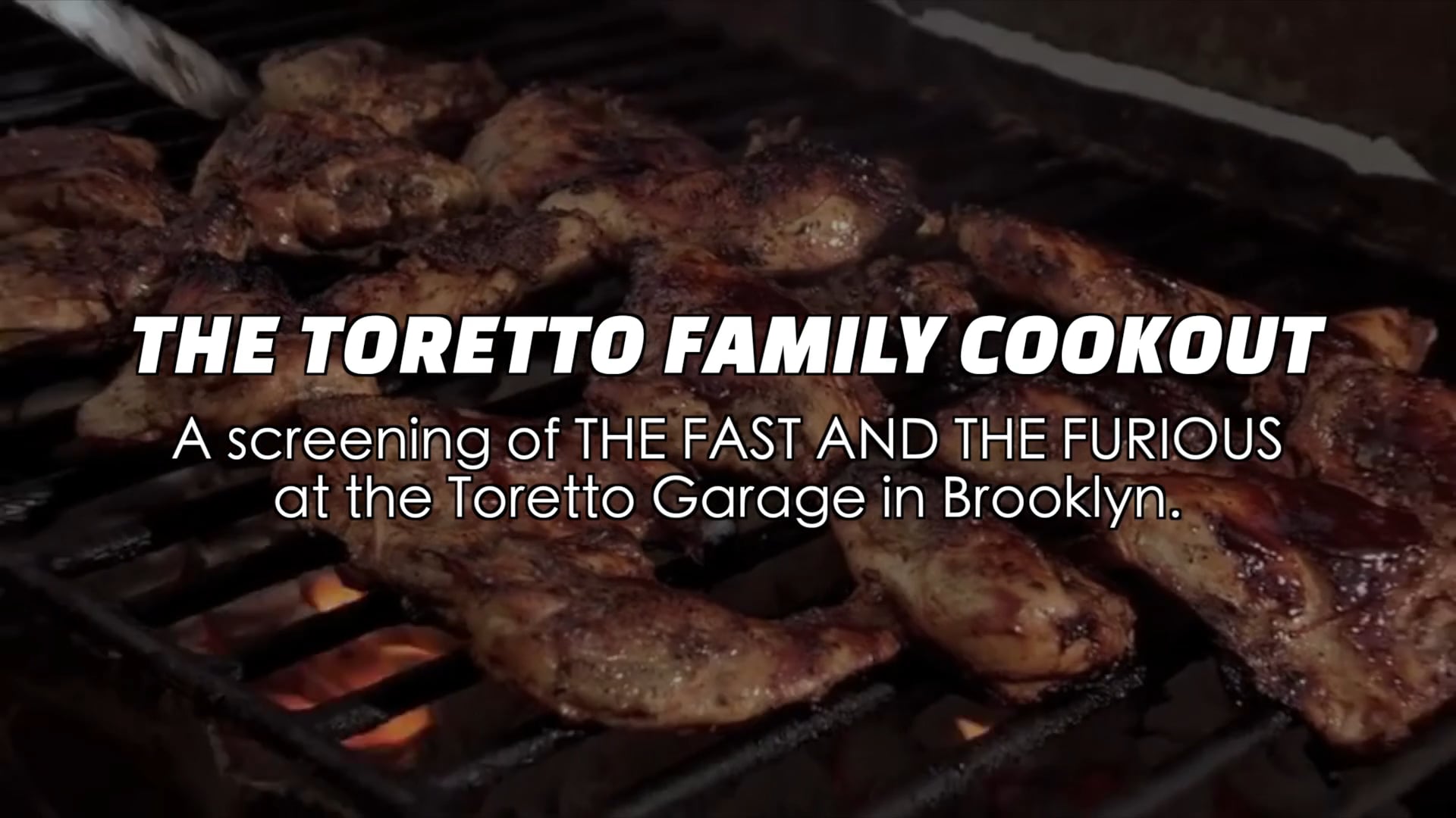 BBQ FILMS PRESENTS: The Toretto Family Cookout (TEASER) on Vimeo