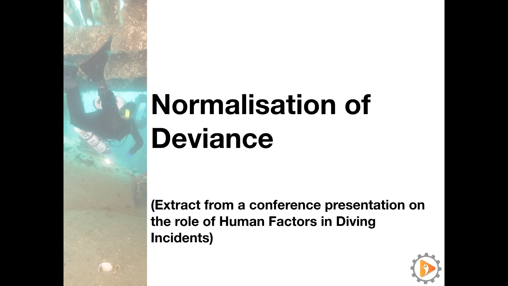 Normalisation of Deviance - A Brief Explanation