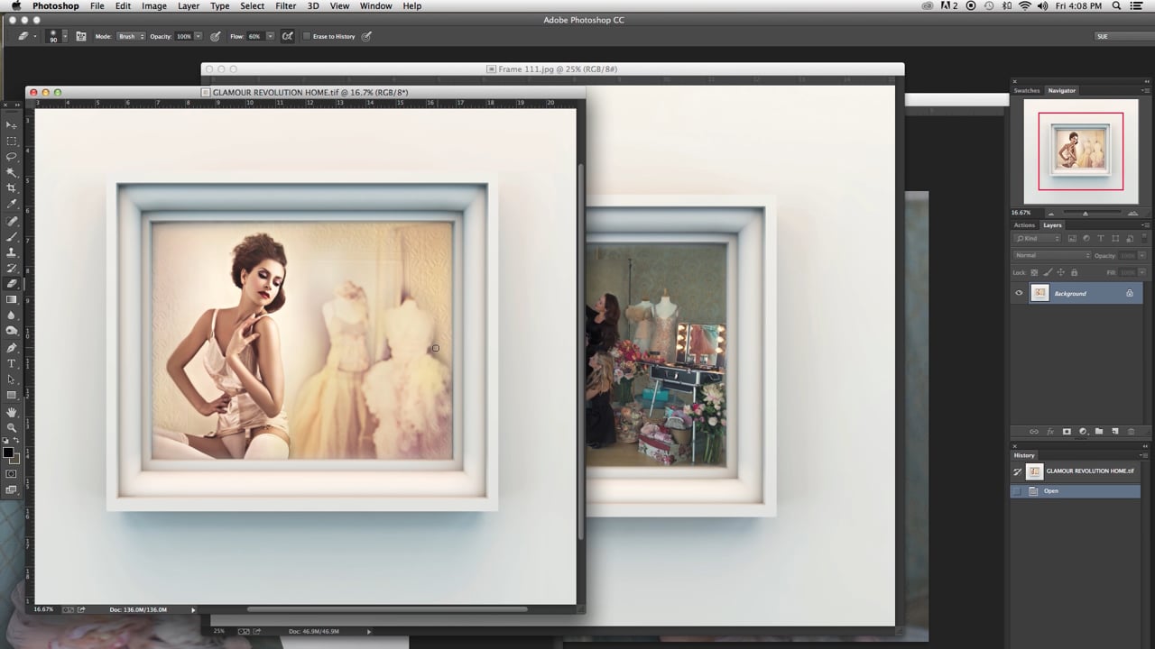 Frames - DIY Photoshop Design - The Portrait System