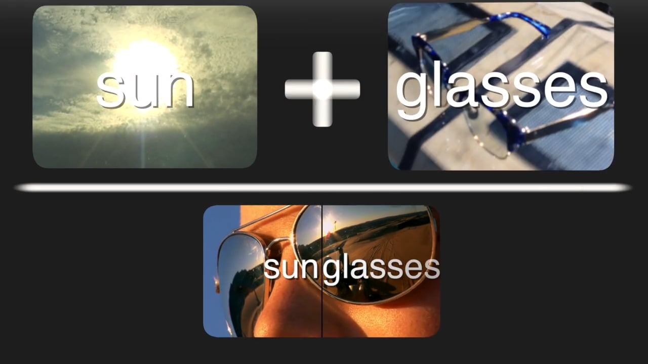 sunglasses: a compound word on Vimeo