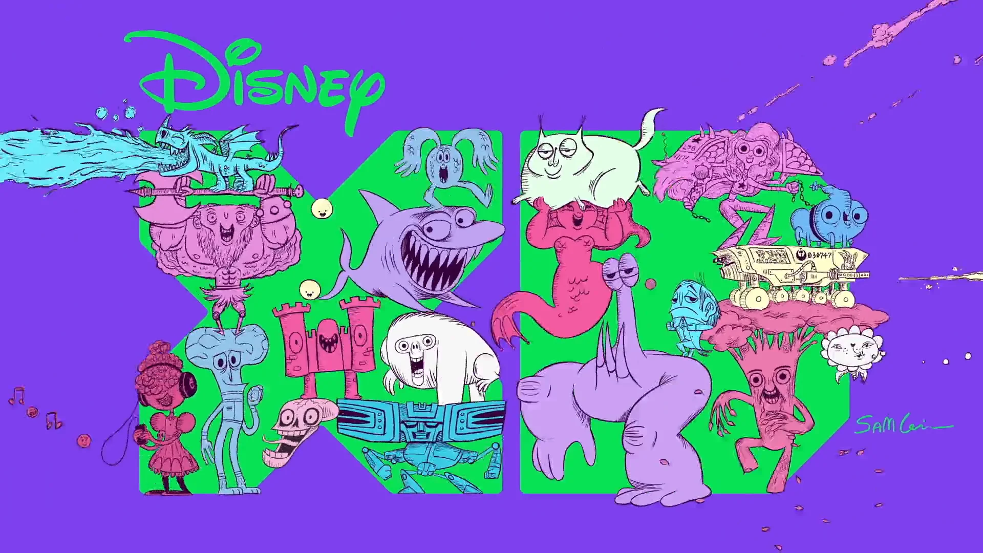 Disney XD ID, Designed & Directed by Sam Levine
