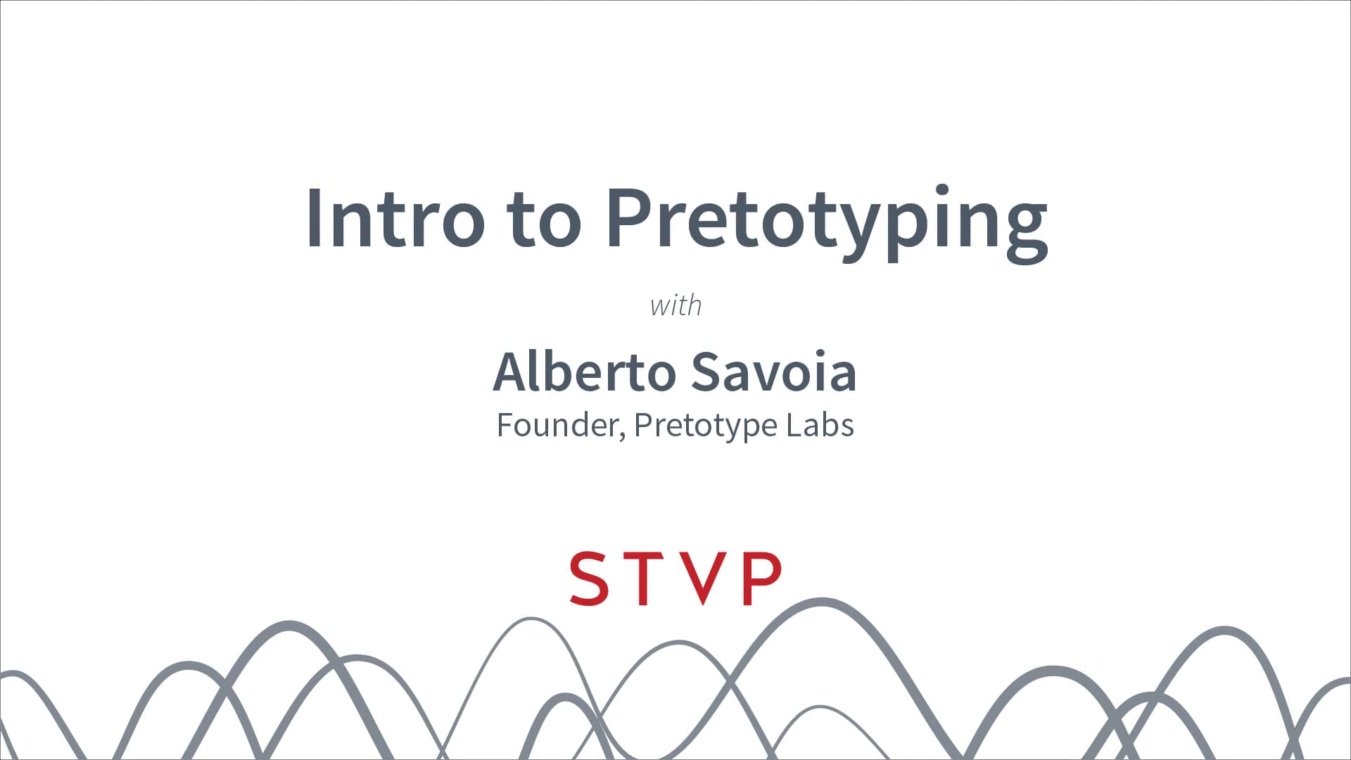 Introduction to Pretotyping on Vimeo