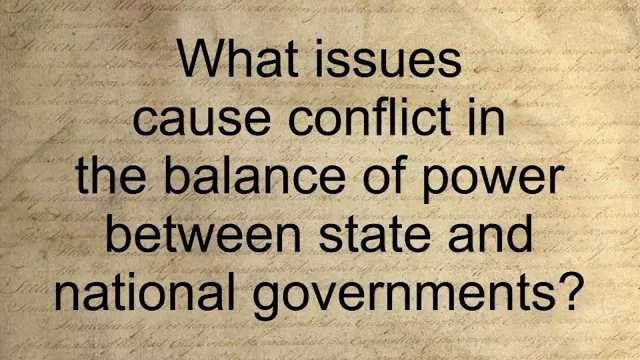 Government Balance Of Power