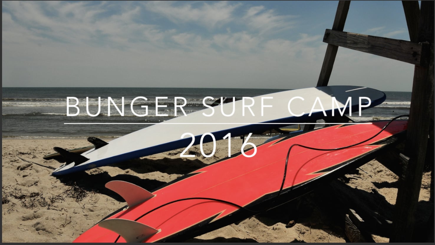 Bunger Surf Camp - 2016 on Vimeo