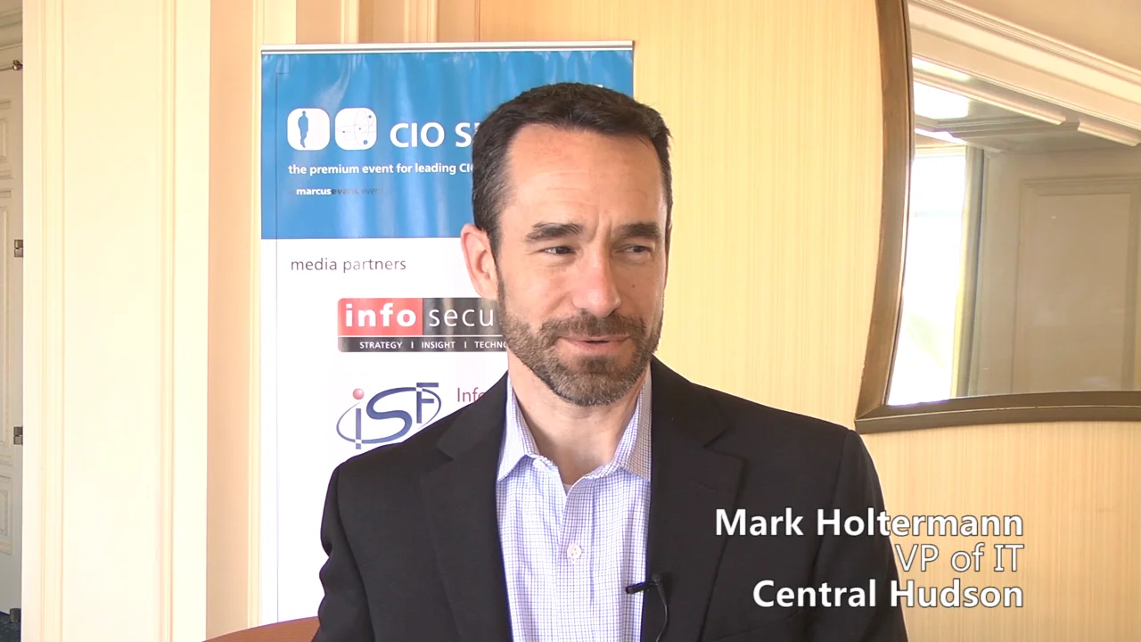 Summit: CIO - Mark Holtermann, Central Hudson on the Opportunities the ...