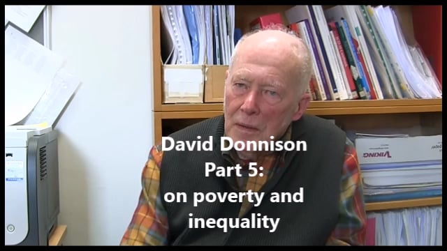 David Donnison on poverty and inequality on Vimeo