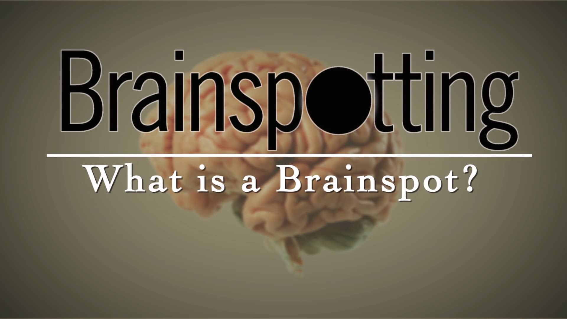 BRAINSPOTTING: What is a BrainSpot? on Vimeo
