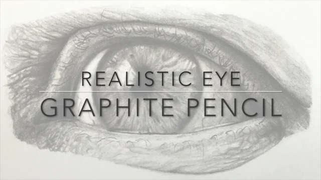 Realistic Eye Drawing Pencil