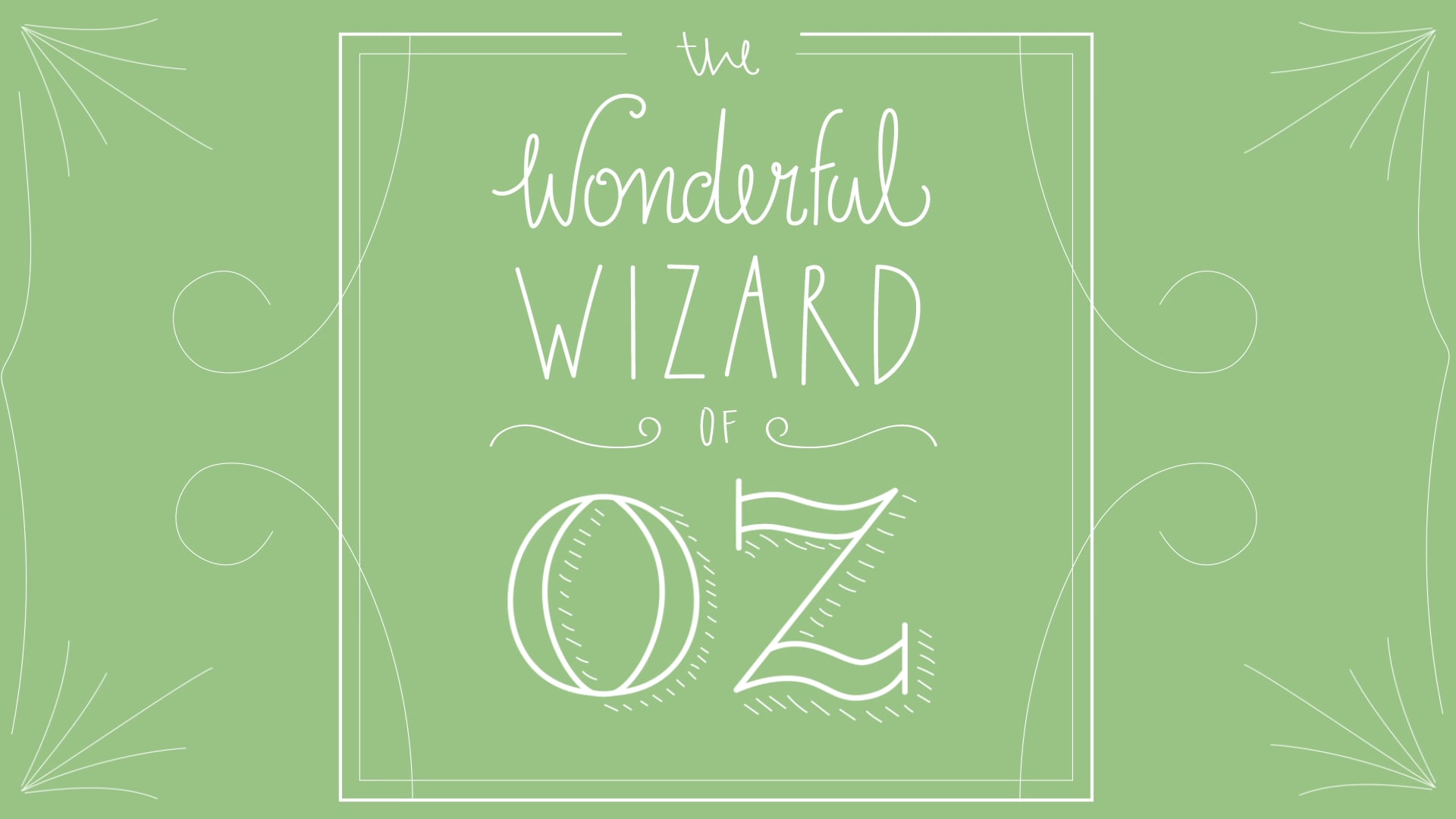 The Wizard of Oz - Lettering Credits on Vimeo