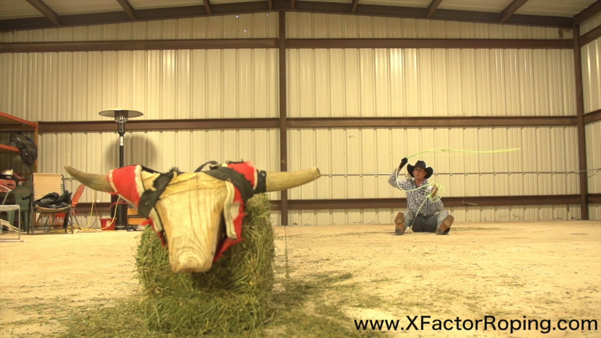 JoJo Lemond Reaching The Dummy Sitting On The Ground | X Factor Roping