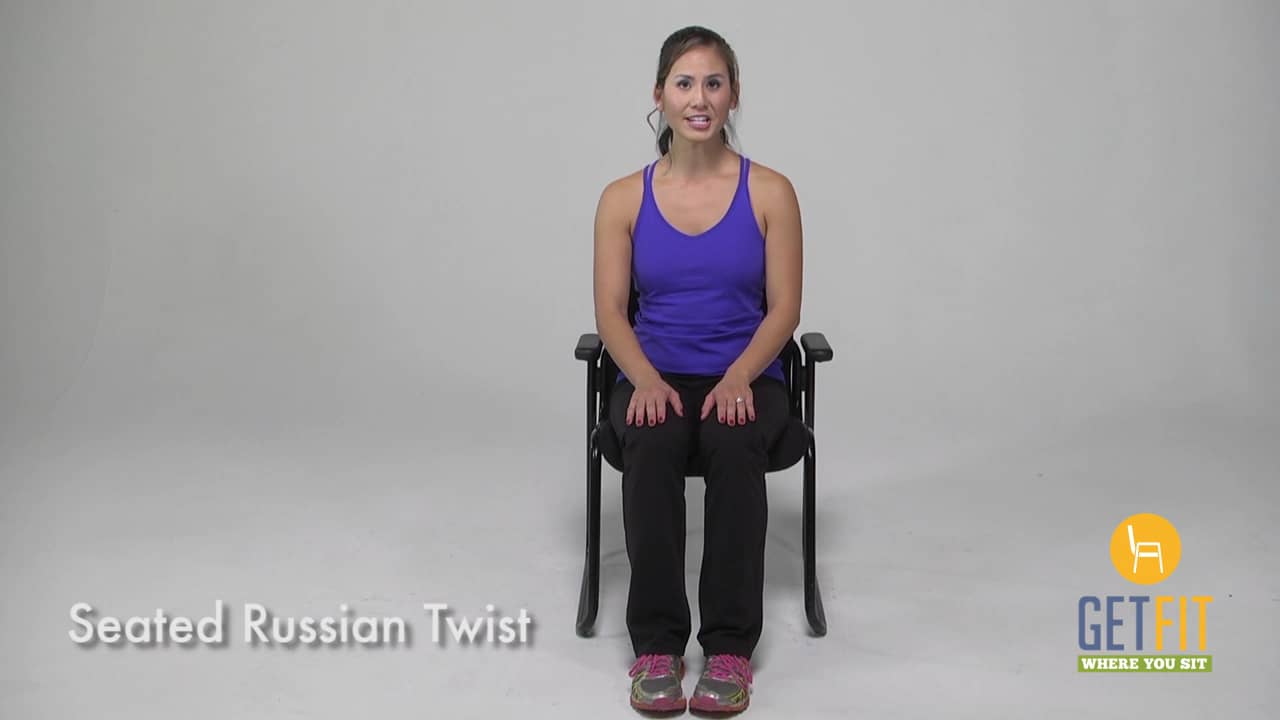 Seated Russian Twist on Vimeo