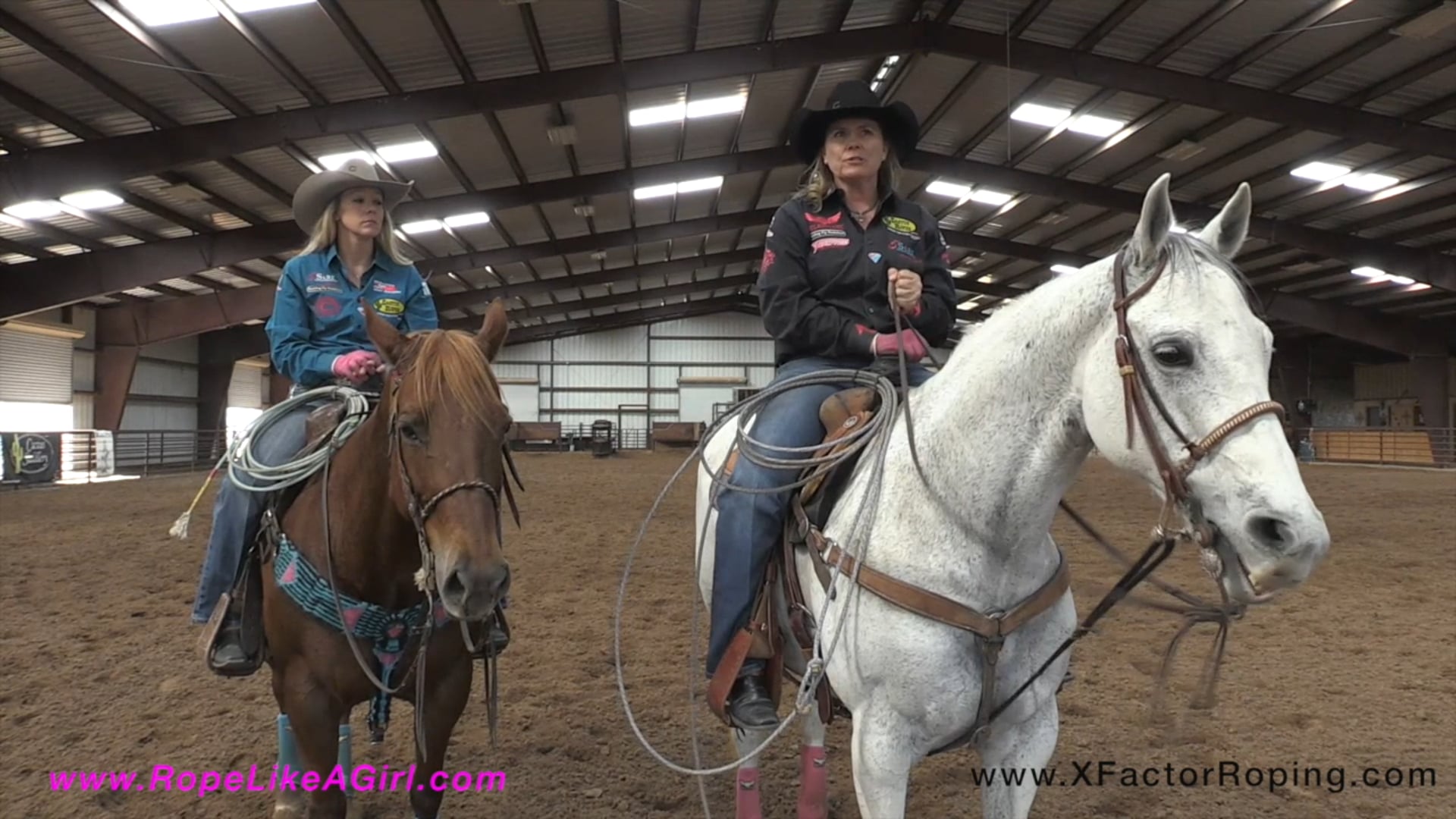 Finishing The Run With Lari Dee Guy | X Factor Roping