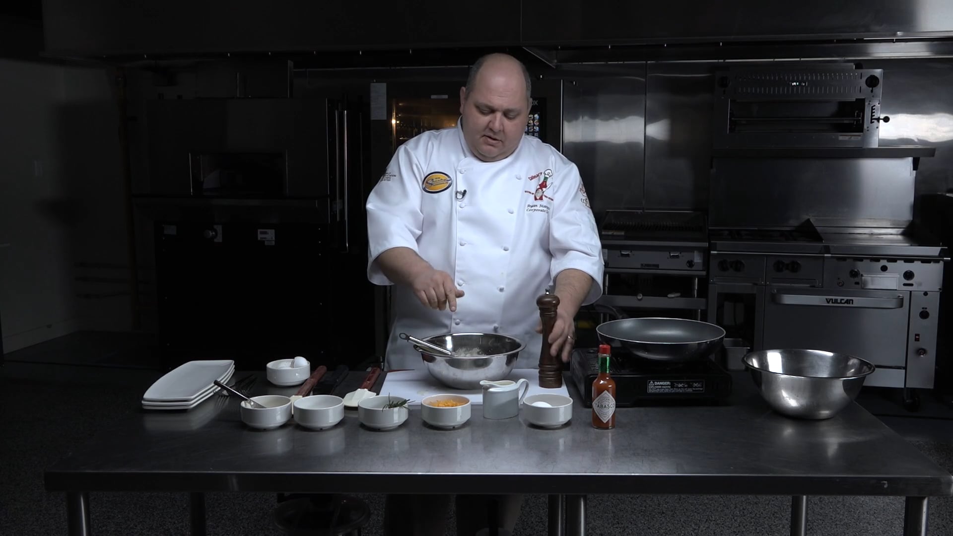 "Perfect scrambled Eggs" with TABASCO® Sauce Chef, Ryan Marquis on Vimeo