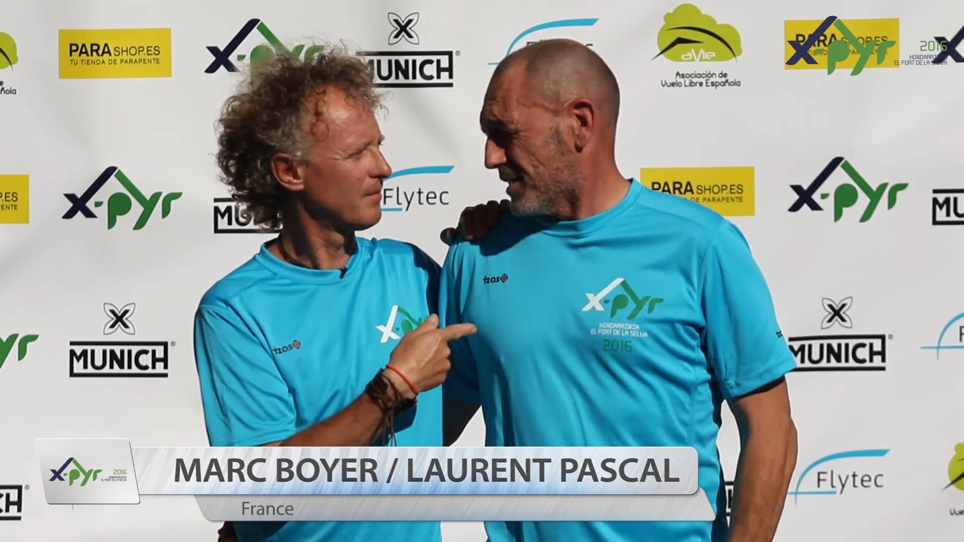 X-Pyr 2016 - interview pre-race - Marc Boyer & Laurent Pascal on Vimeo