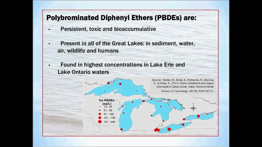 Webinar on PBDE Chemicals in the Great Lakes 2016/07/21 on Vimeo