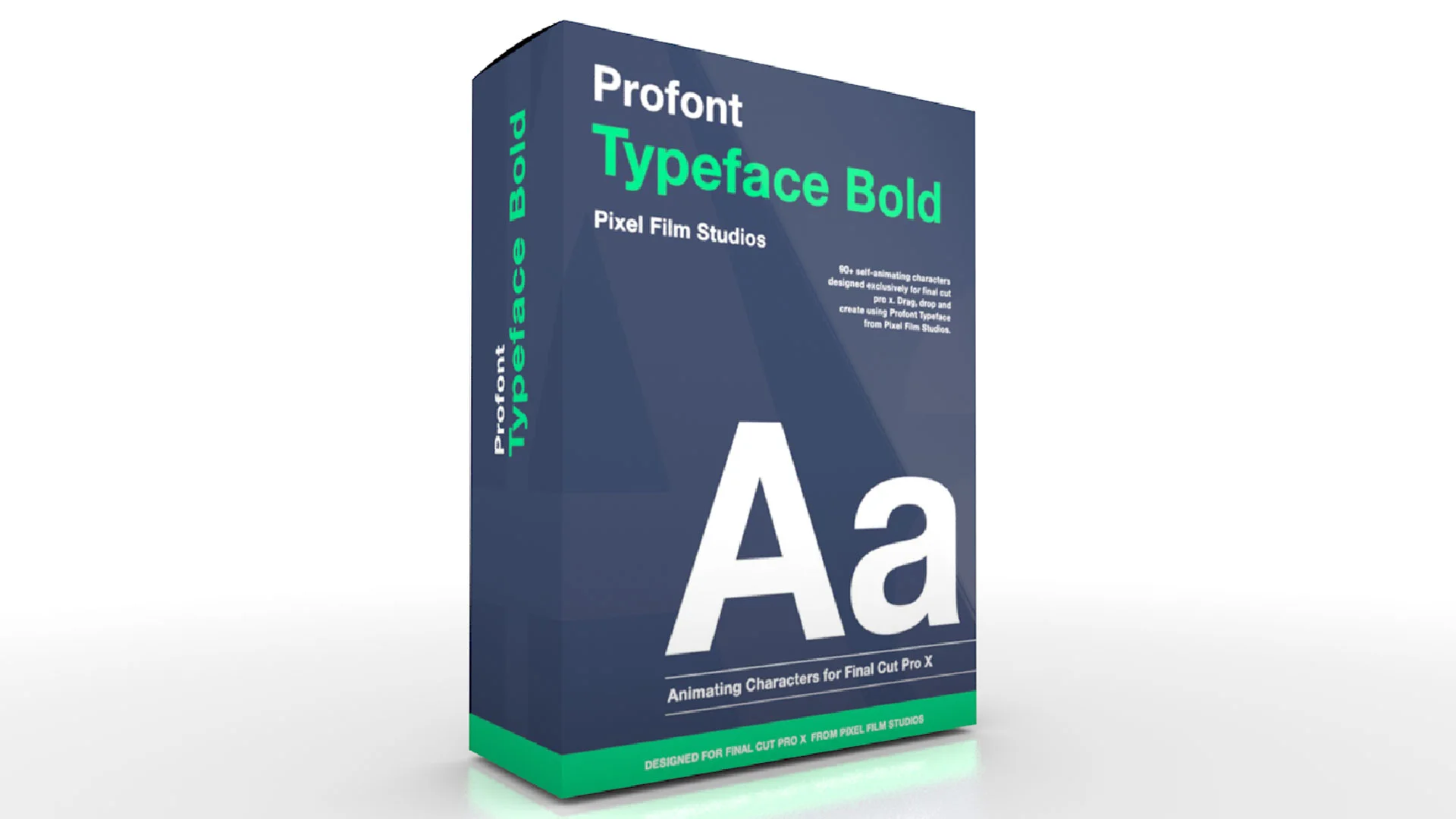 Final Cut Pro X Plugins and Effects - ProFont Typeface Bold ...