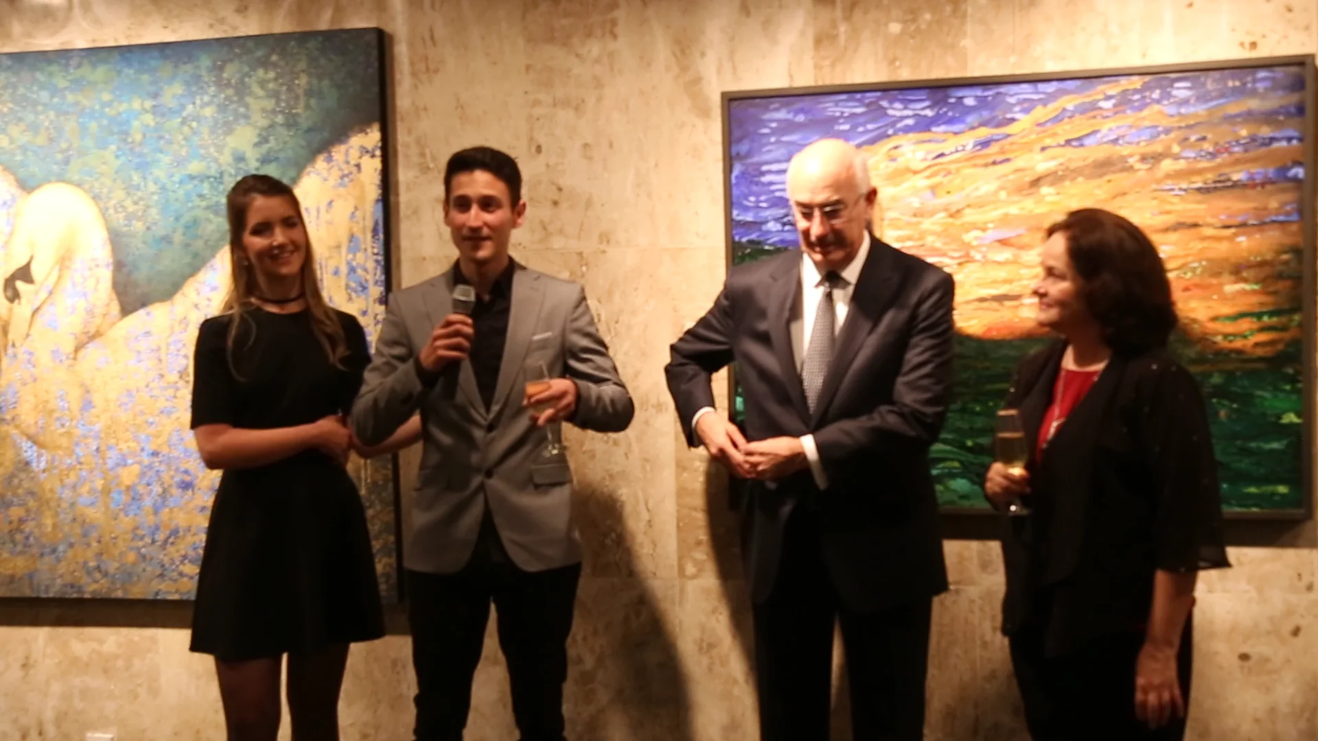 Abertura de exposição de Pablo Manrique "Imanência"