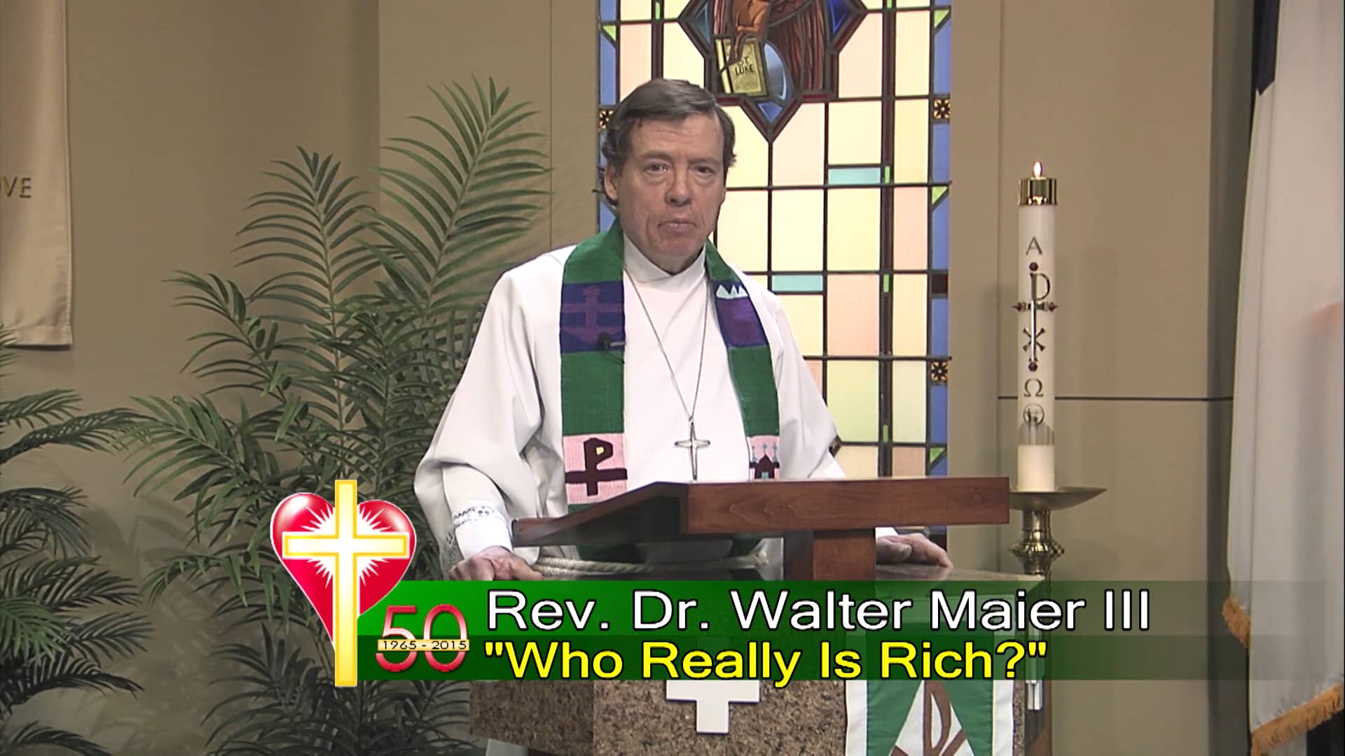 9.25.16 WFSI "Who Really Is Rich?" by Rev. Dr. Walter A. Maier III ...