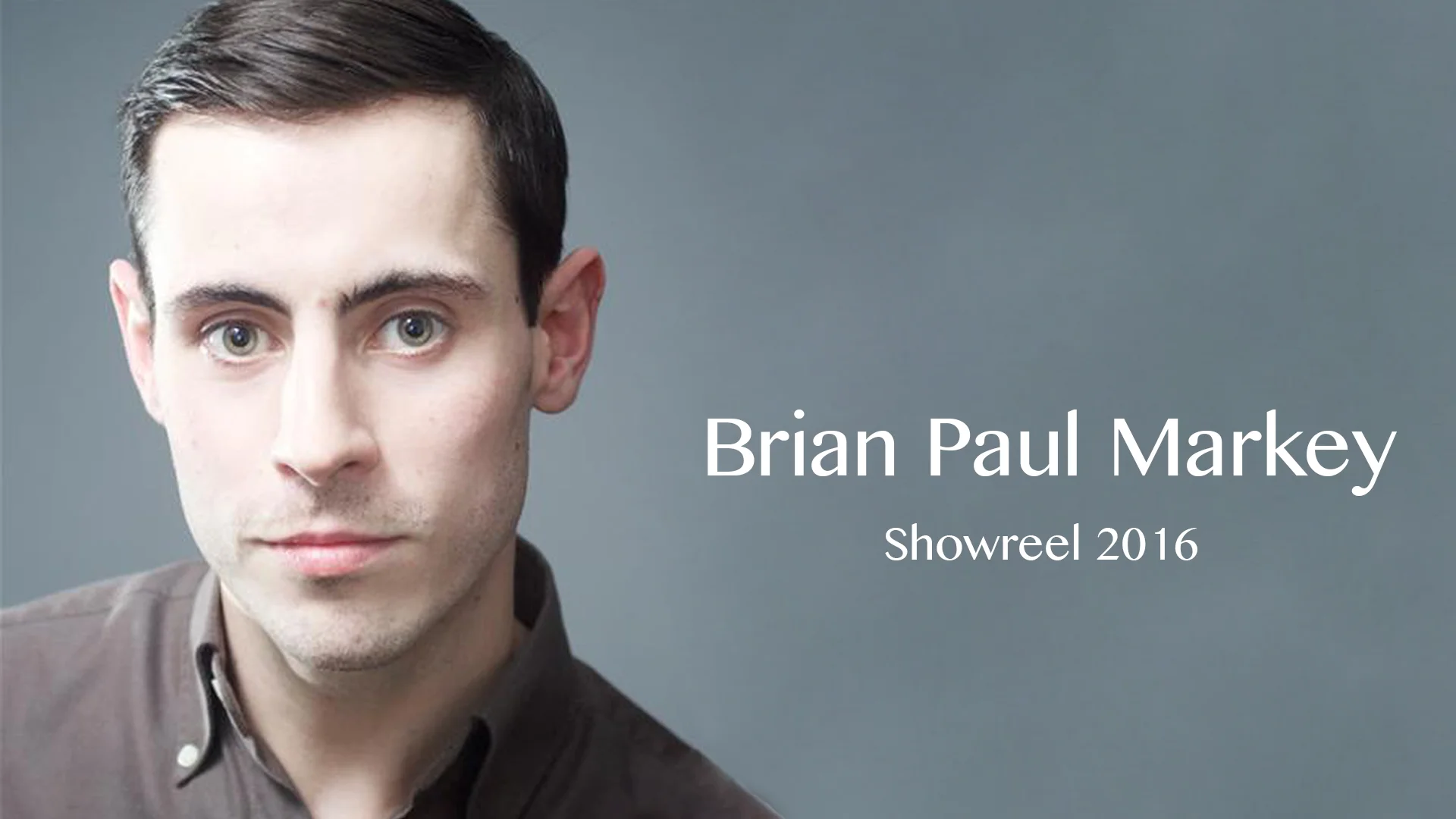 Brian Markey - Showreel 2016 on Vimeo