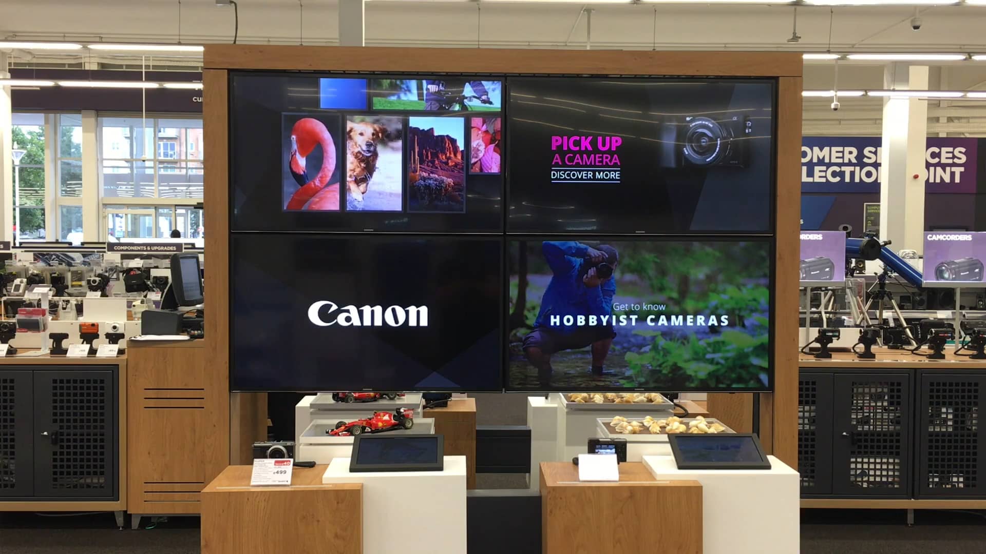 Imaging Wall - Currys PC World - Croydon - July 2016 on Vimeo