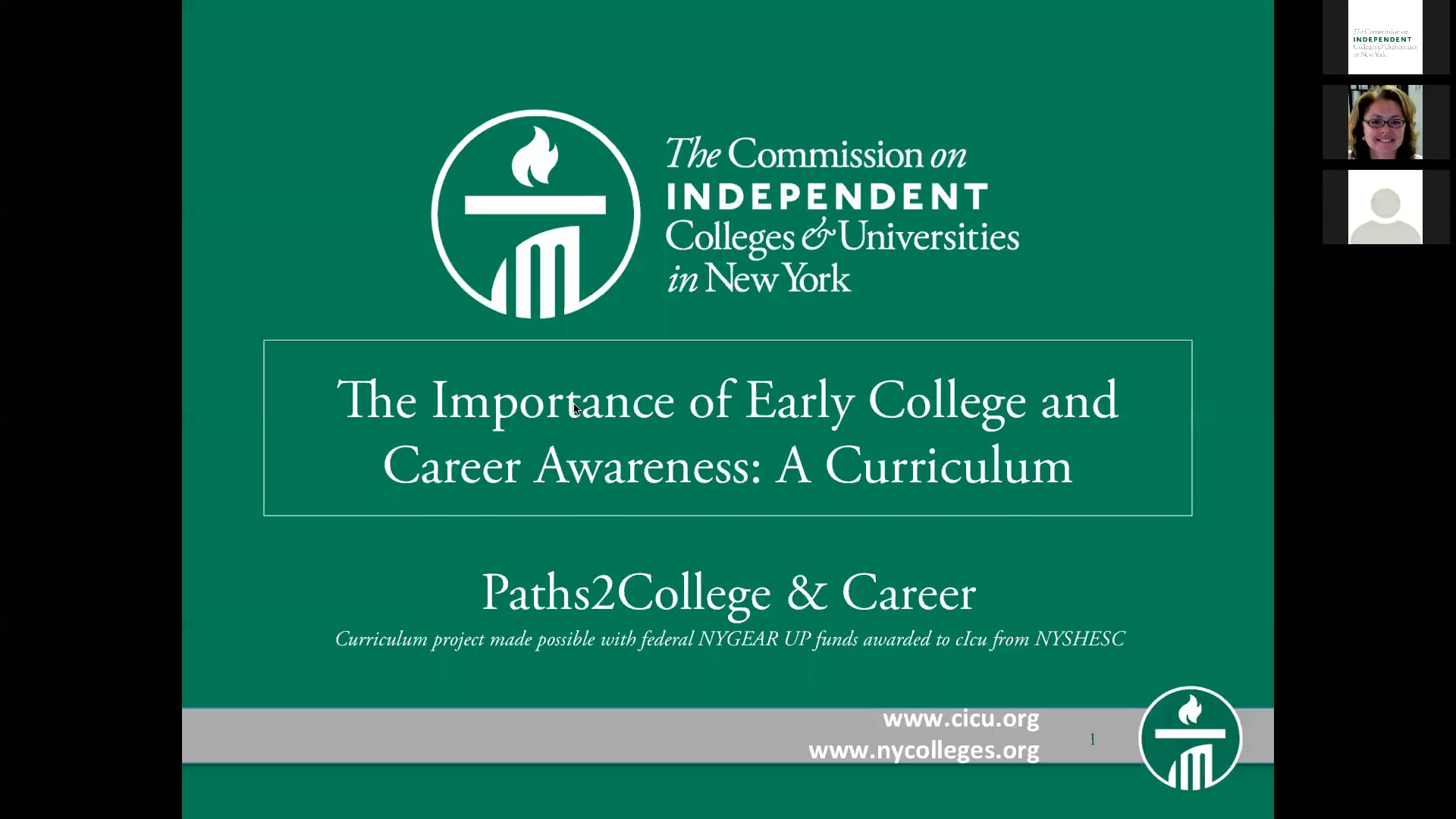 The Importance of Early College and Career Awareness: A Curriculum on Vimeo