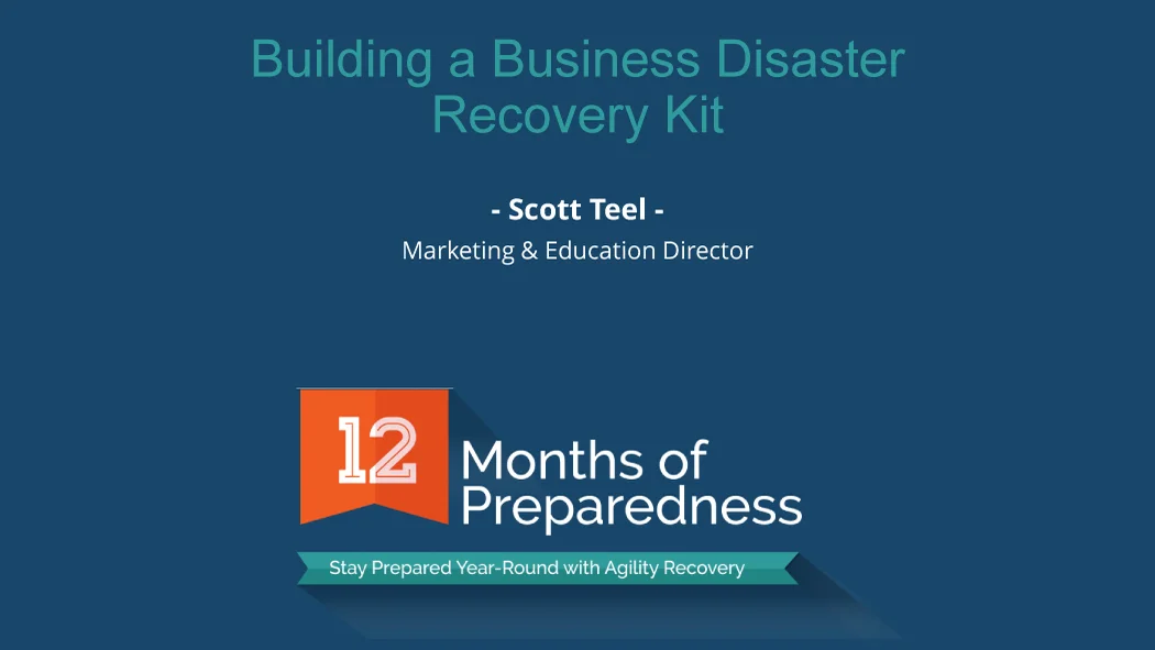 Building a Business Disaster Recovery Kit on Vimeo