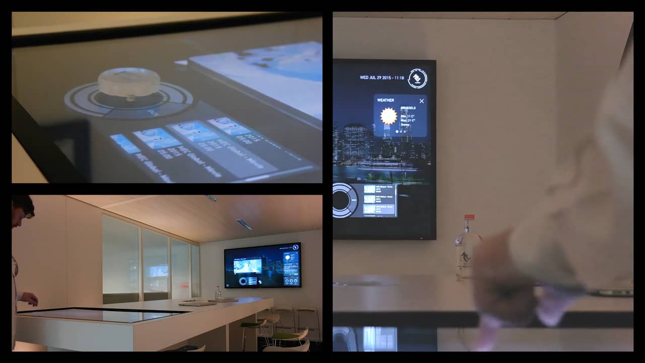 Interactive Application | Multi-touch Meeting Table | MEC on Vimeo