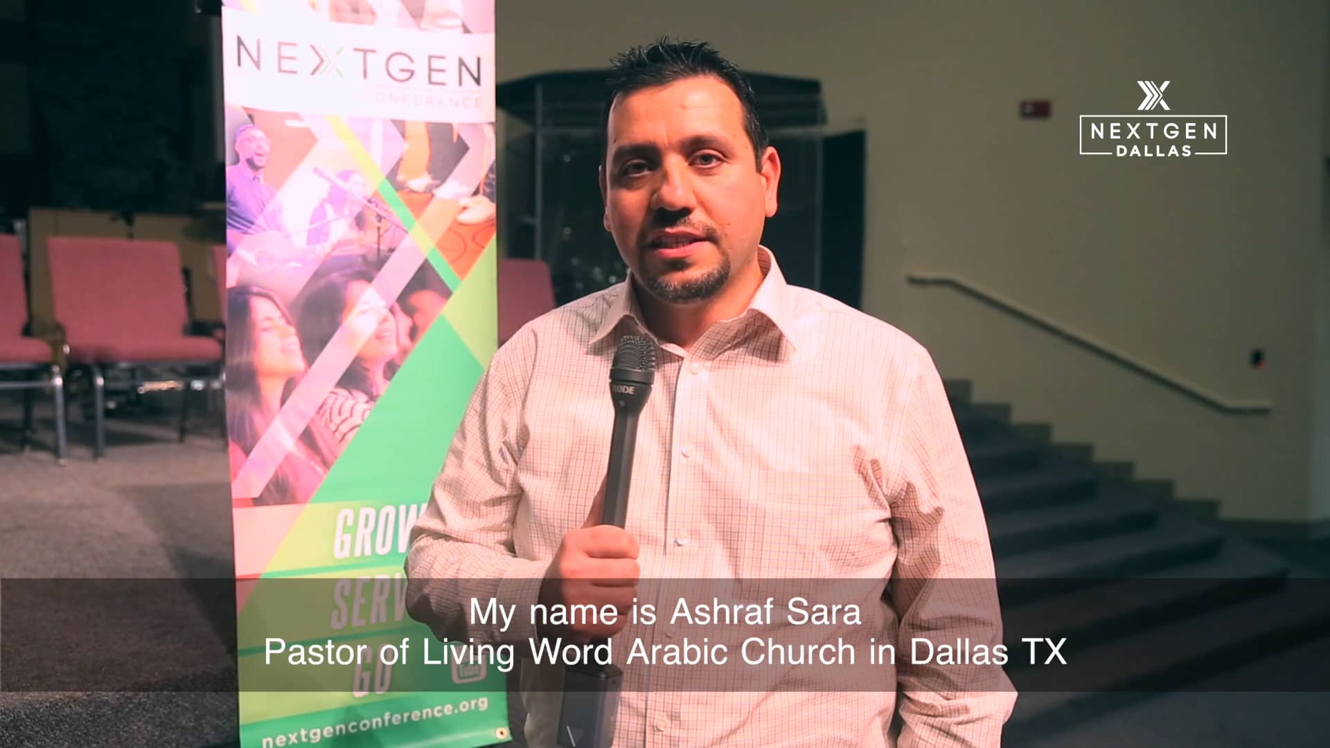 Pastor Ashraf Sara on Vimeo