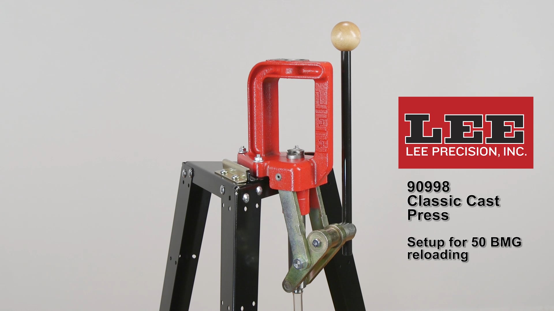Lee Precision, Inc. 90998 Classic Cast Press Setup in 50 BMG 360 Degree ...