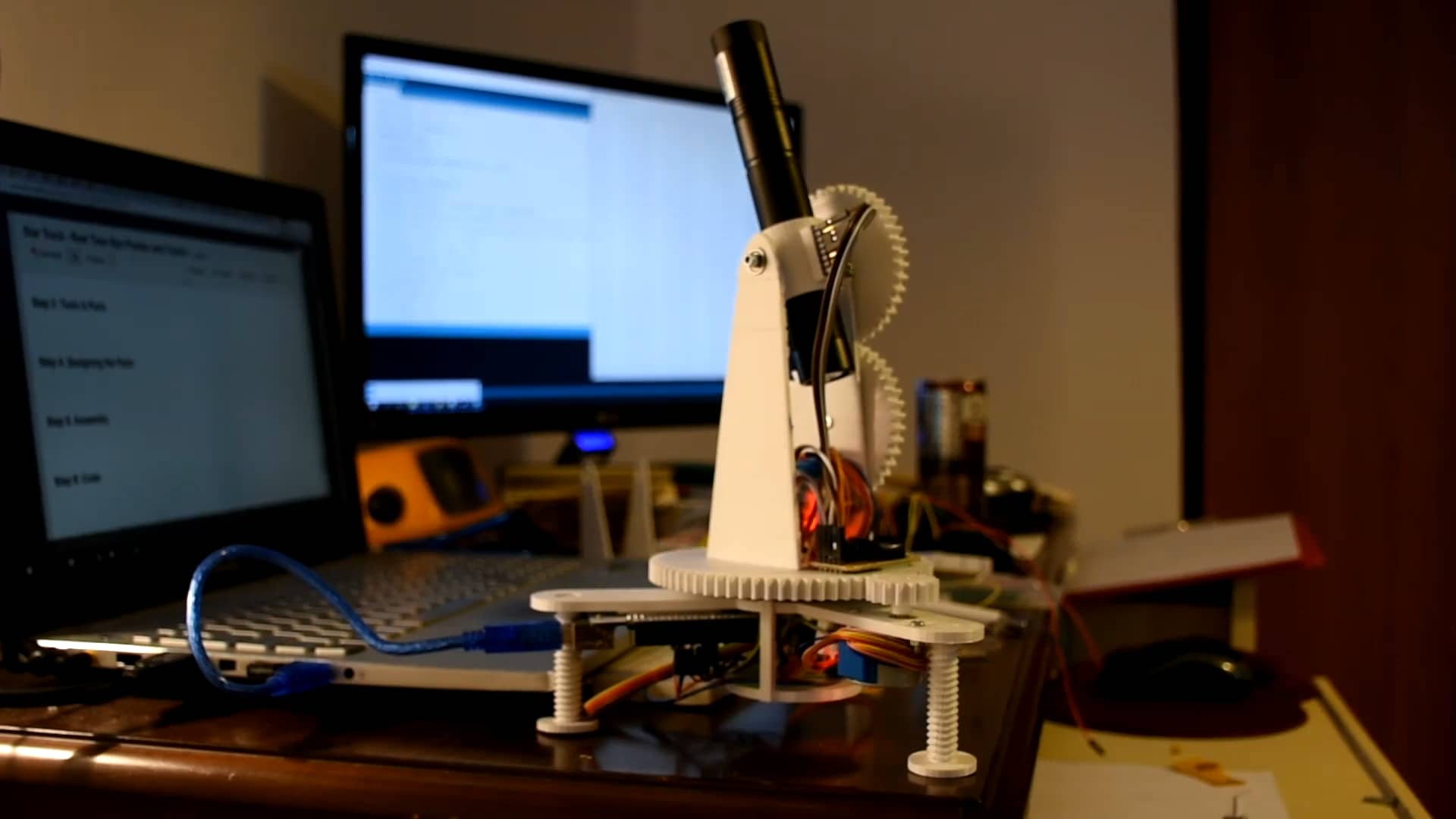 Star Track - Arduino Powered Star Pointer and Tracker on Vimeo