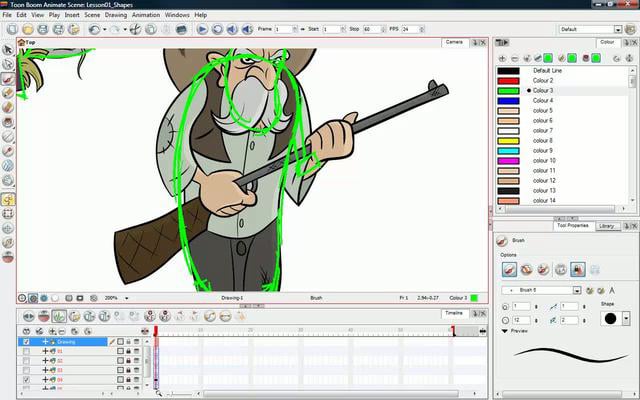 Toon Boom Animate Character Design Tutorial - Preview in Toon Boom ...